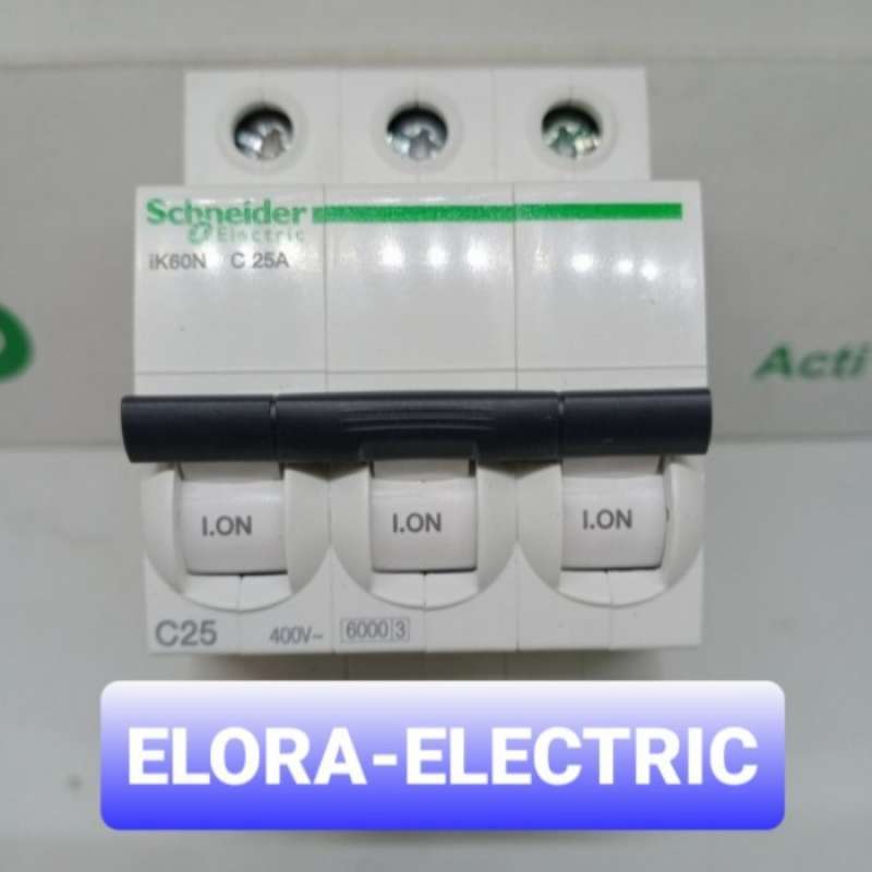 Promo Mcb Schneider 25a 3phase Ik60n 3phase /mcb Ik60n 3 Phase 3p Original Diskon 23% Di Seller ...