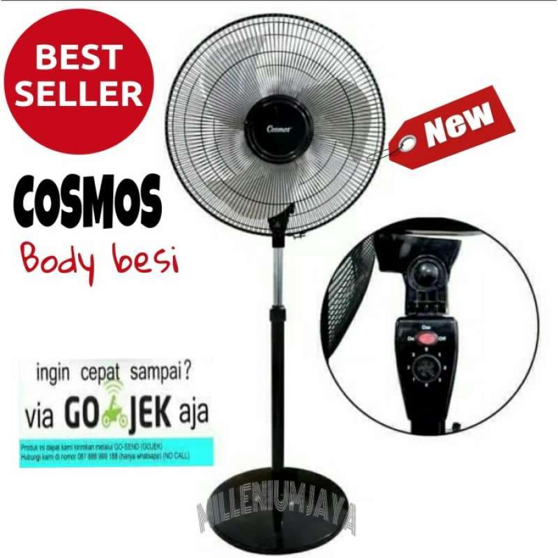Jual Kipas Angin Besi Tornado Cosmos 18 Tif Baling Almunium di Seller ...