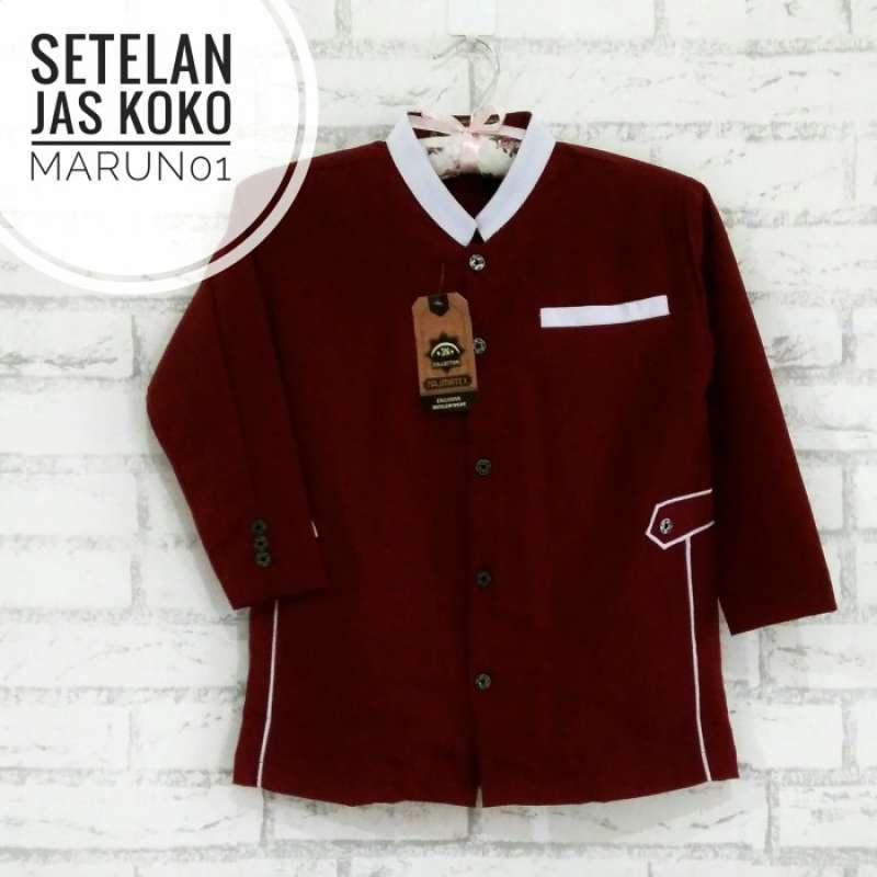 Jual (1-3t) Setelan Jas Koko Jasko Anak Paud Batita 3n Collection Di ...
