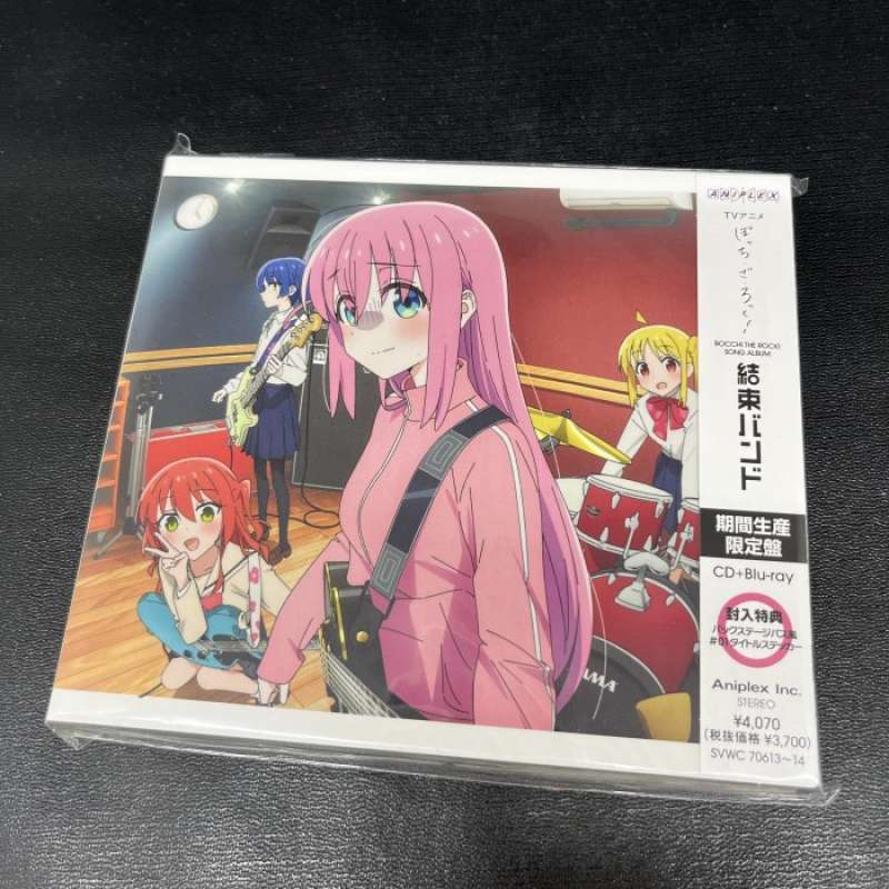 Promo Bocchi The Rock CD + Blu-ray Album Hitori Gotoh Aniplex Kessoku Band Diskon 23% di Seller ...