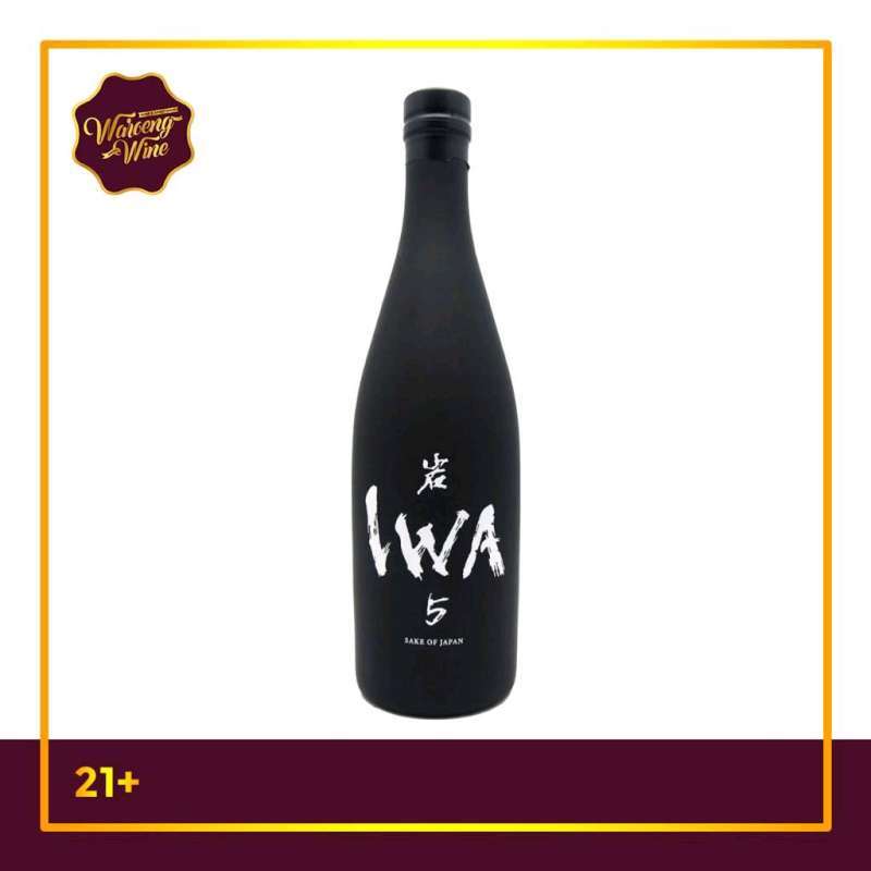 Promo Premium Sake IWA 5 Assemblage 2 Junmai Daiginjo 720ml Diskon 10% di Seller Waroeng Wine ...