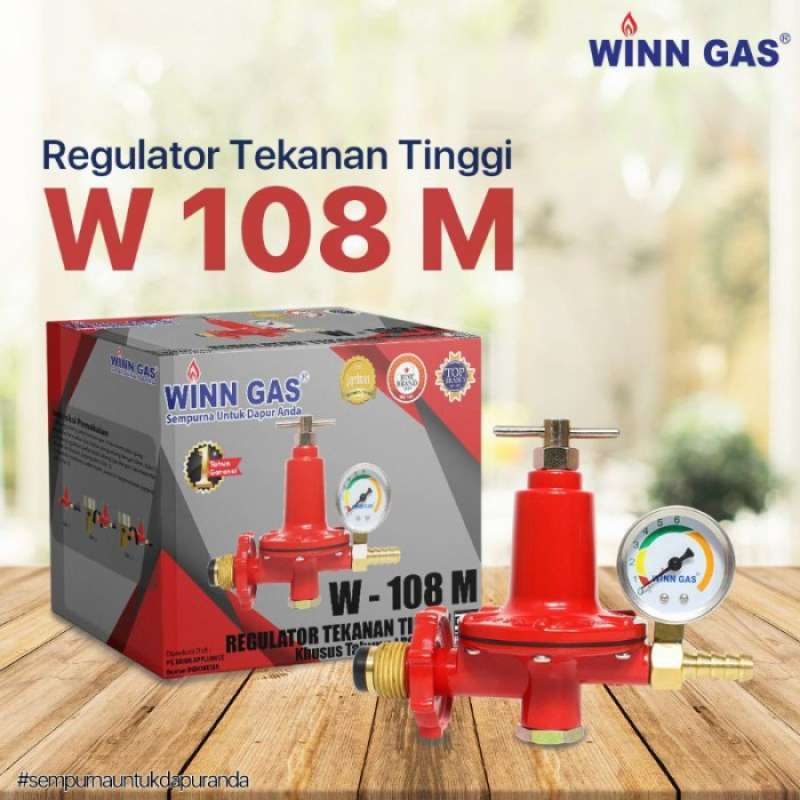 Jual Winn Gas 108M , 108 M + Meter Win Gas , Regulator tabung gas 50kg ...