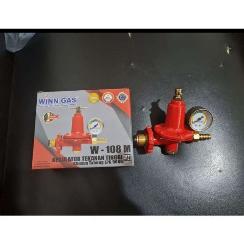 Jual Winn Gas 108m , 108 M + Meter Win Gas , Regulator Tabung Gas 50kg ...