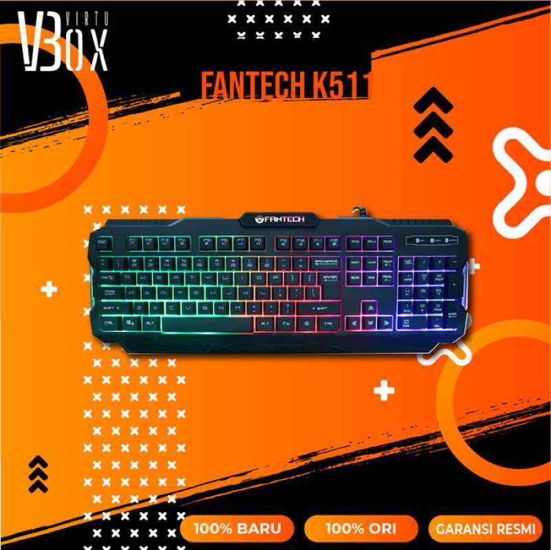 Promo Fantech K511 Hunter Pro Gaming Keyboard Diskon 17% di Seller Mahanani Store 1 - Cikoko ...