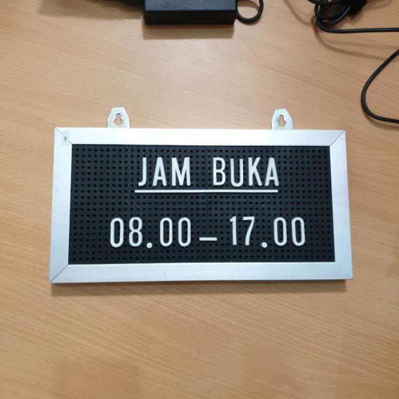 Promo PAPAN BUKA TUTUP/ PAPAN MOVITEXT/ PAPAN COFFEE SHOP/PAPAN MOVIBOARD E Diskon 33% di Seller ...