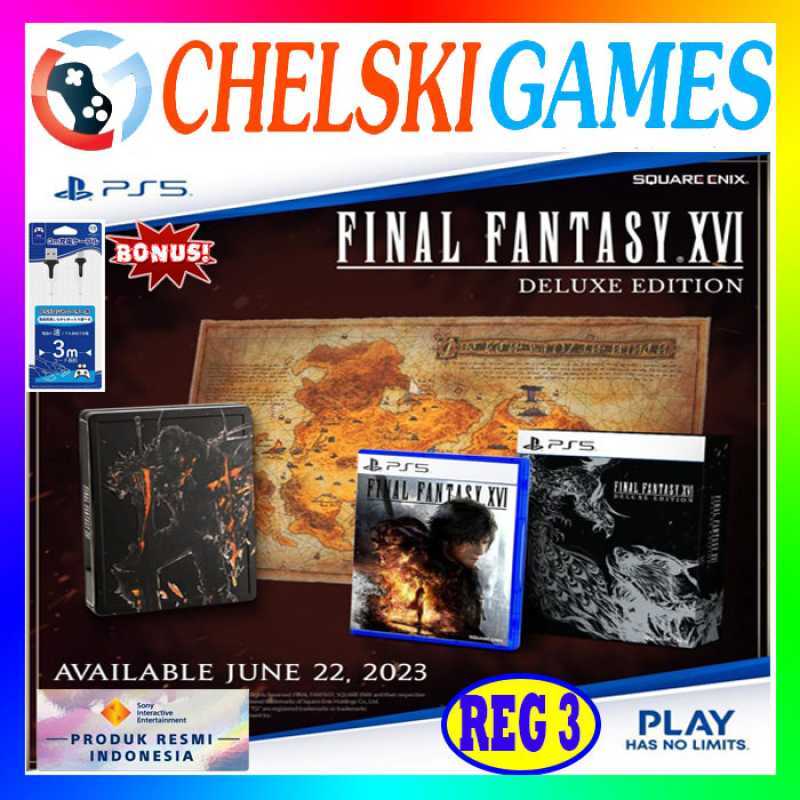 Jual PS5 Final Fantasy XVI / Final Fantasy 16 / FF16 / FF XVI DELUXE EDITION di Seller Chelski ...