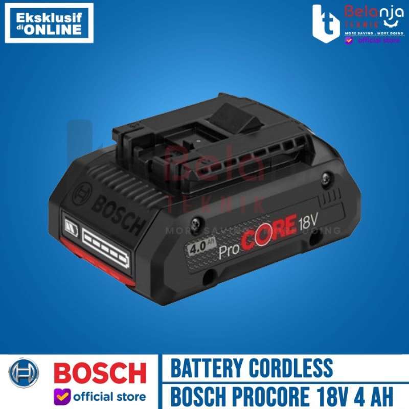 Promo Bosch Battery Cordless ProCORE 18V 4 Ah 18 Volt 4 Ampere Lithium ...