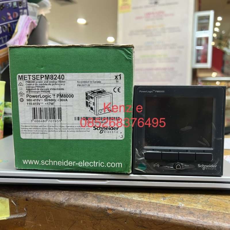 Promo METSEPM8240 PM8240 PM 8240 POWER METER SCHNEIDER Diskon 23% di ...