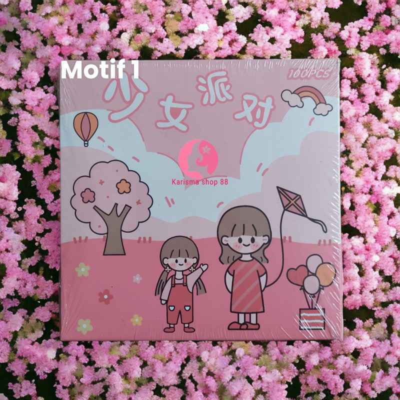 Jual Stiker Sticker Momo Kartun Korea Isi 100 Pcs - Motif 1 Di Seller ...