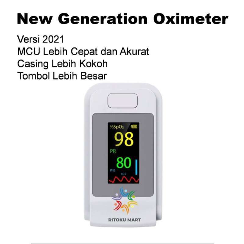Jual Oximeter Pulse Alatukur Kadar Oksigen &detak Jantung - Oxymeter ...
