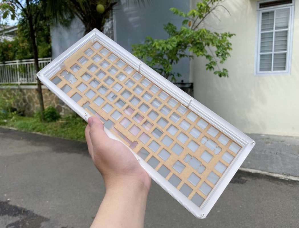 Jual Custom Case Acrylic Keychron K2 + Plate Mechanical Keyboard Di ...