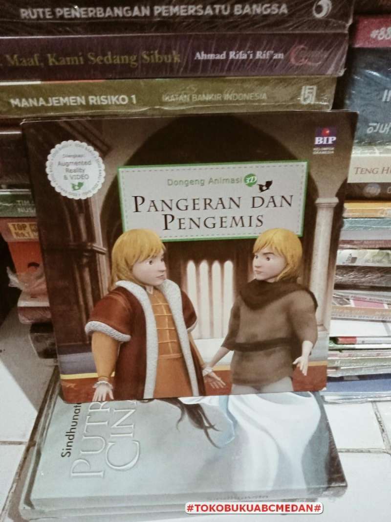 Jual BUKU DONGENG ANIMASI 3D PANGERAN DAN PENGEMIS di Seller TOKO BUKU ...