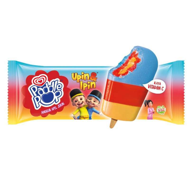 Promo Jakarta - Wall's Paddle Pop Upin Ipin 60 Ml Diskon 22% Di Seller ...