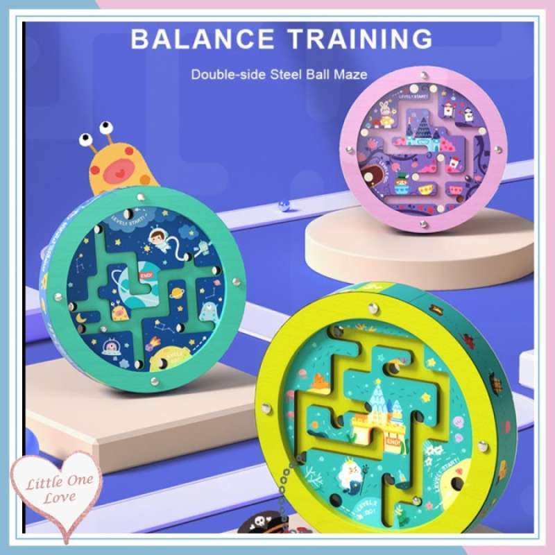 Jual Mideer Double-side Steel Ball Maze Mainan Labirin Anak Di Seller ...
