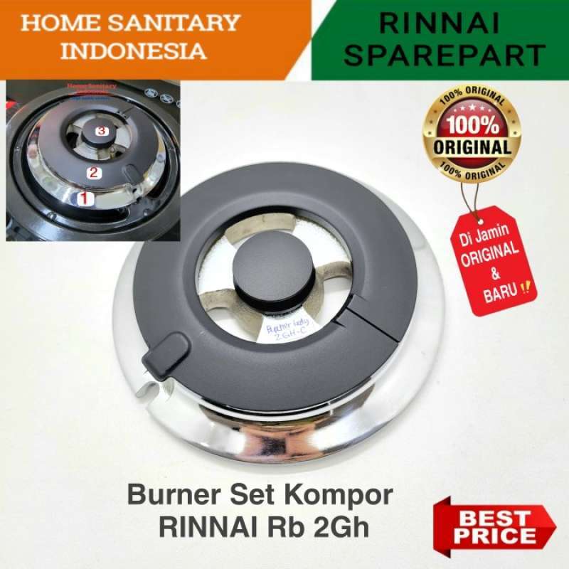 Promo BURNER BODY RINNAI RB 2GH KOMPOR TANAM RINNAI ORIGINAL Diskon 33% di Seller Dapuran Ndeso ...