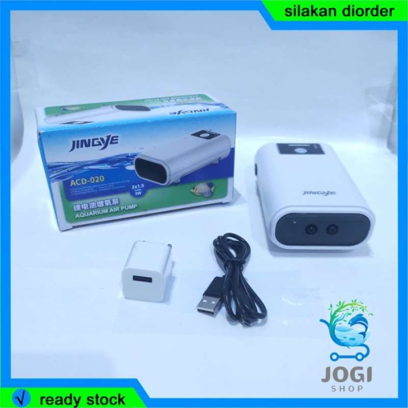 Promo Jingye Acd - 020 Mesin Aerator Acdc -- Pompa Udara Acdc Diskon 23% di Seller Regaza Store ...