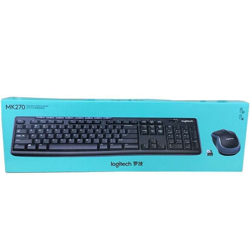 Jual Logitech Mk270 Compact Combo Keyboard Mouse Wireless Logitech Mk270 Di Seller Lucky Tech