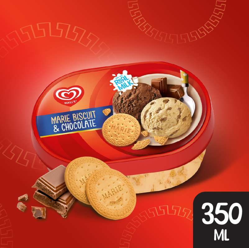 Promo Jakarta - WALL'S Marie & Chocolate 2in1 [350 mL] Diskon 14% di ...