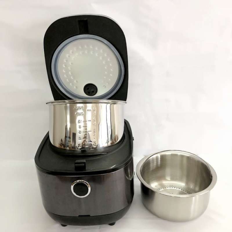 Jual Rice Cooker Low Sugar 5l System Firewood (black Color) - Hitam Di ...