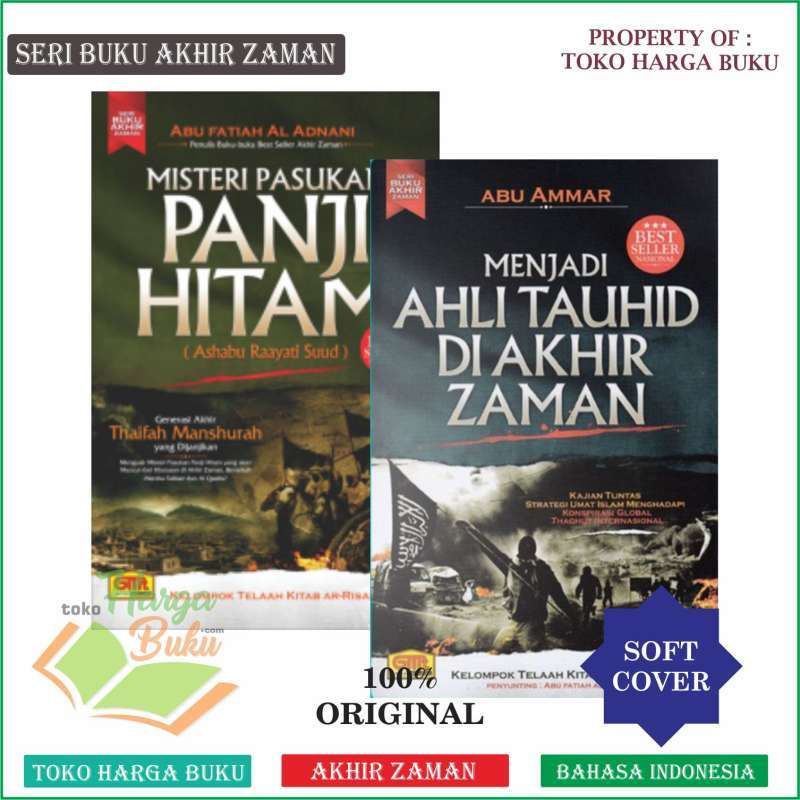 Promo Paket 2 Buku Seri Buku Akhir Zaman Misteri Pasukan Panji Hitam ...