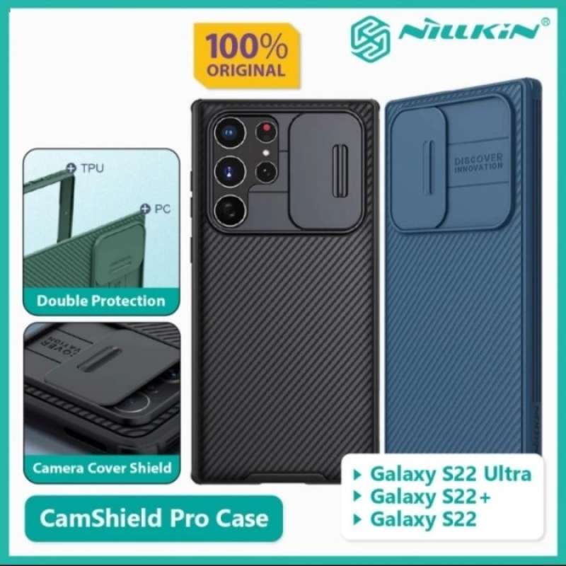 Promo Samsung Galaxy S22 Ultra Nillkin Camshield Pro Slide Camera Case Diskon 17% di Seller ...