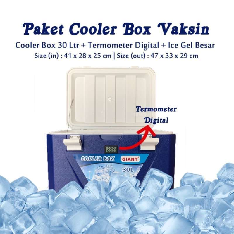 Jual Vaccine Box 30 Liter Cooler Box 30 Liter Cool Box Vaccine Carrier ...