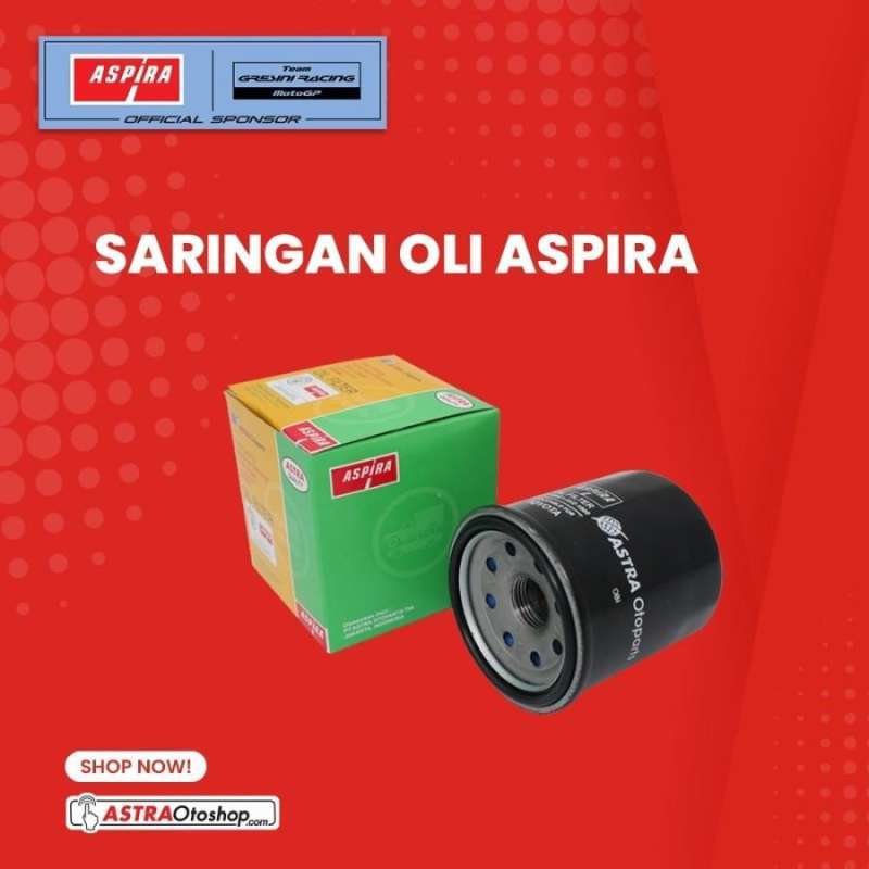 Jual Filter Oli Aspira Me064356 Truck Mitsubishi Fuso 6d22 / 8dc9 ...