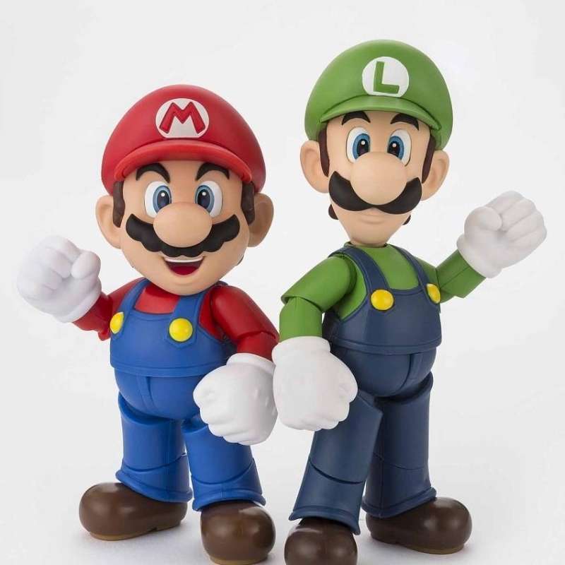 Jual Shf Super Mario Luigi Mainan Figure Luigi Mario Bros Di Seller ...