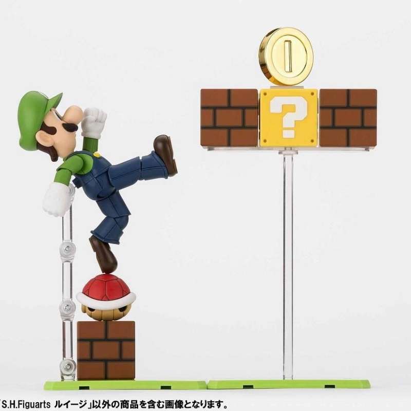 Jual Shf Super Mario Luigi Mainan Figure Luigi Mario Bros Di Seller ...