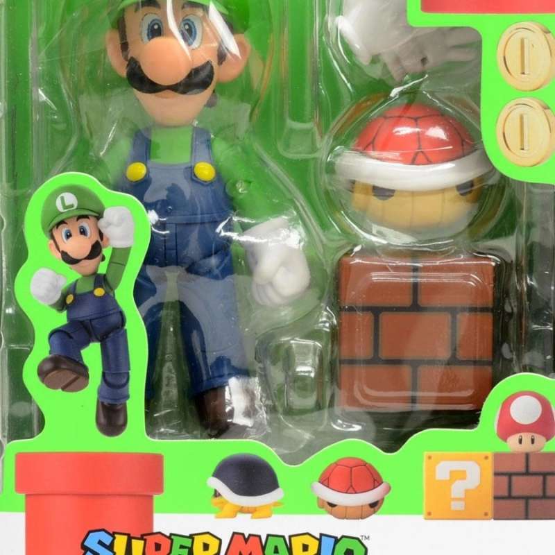Jual Shf Super Mario Luigi Mainan Figure Luigi Mario Bros Di Seller ...