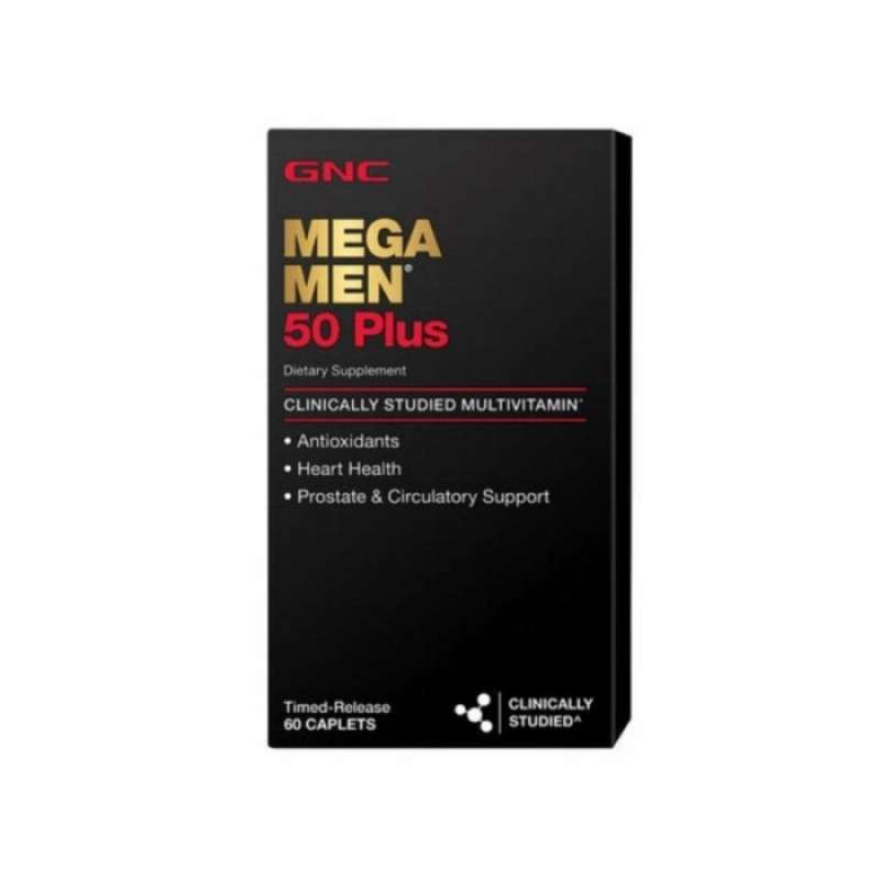 Promo Gnc Mega Men 50 Plus Original Multivitamin - Gnc Mega Men ...