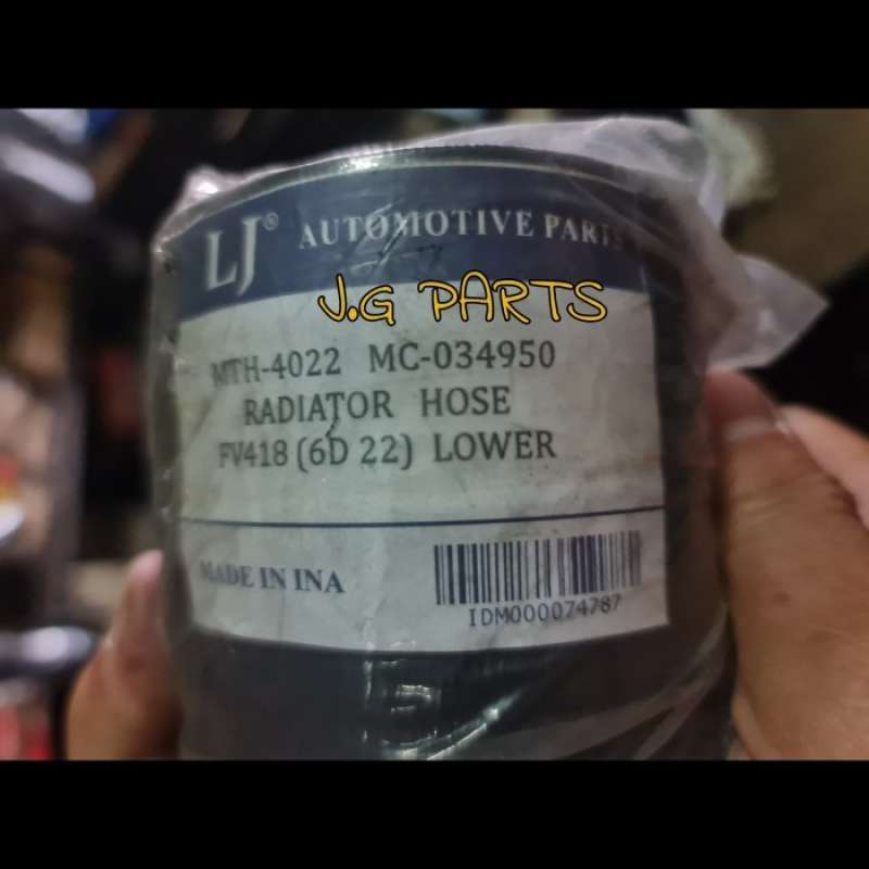 Jual Selang Radiator Bawah / Lower Hose Long Mitsubishi Fuso Built Up ...