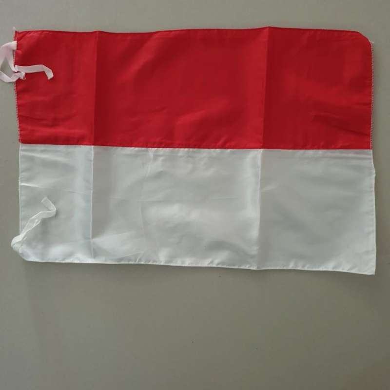 Jual bendera kain merah putih 40X60 di Seller Bulan Stationery - ruko ...
