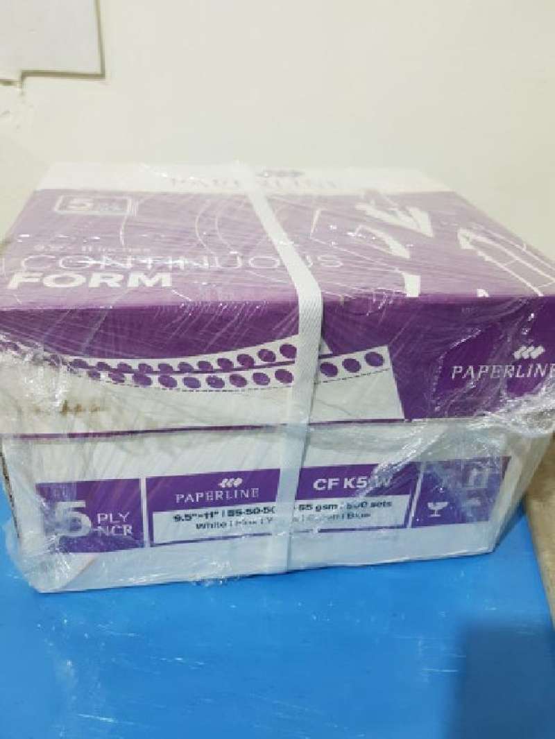 Jual continuous form 5 ply kertas komputer rangkap 5 sidu di Seller ...