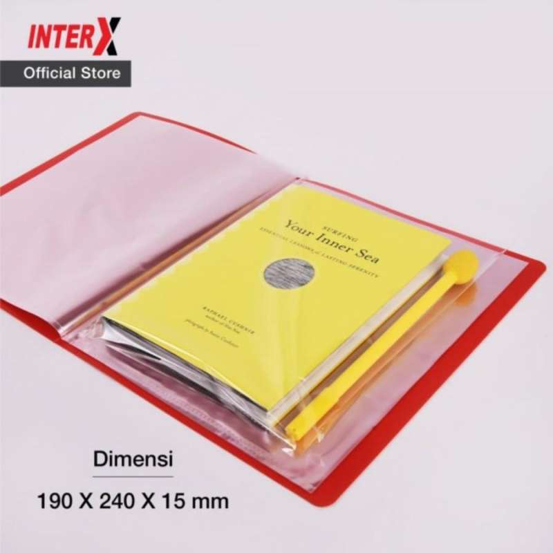 Jual map plastik clear holder A5 document keeper di Seller Bulan ...