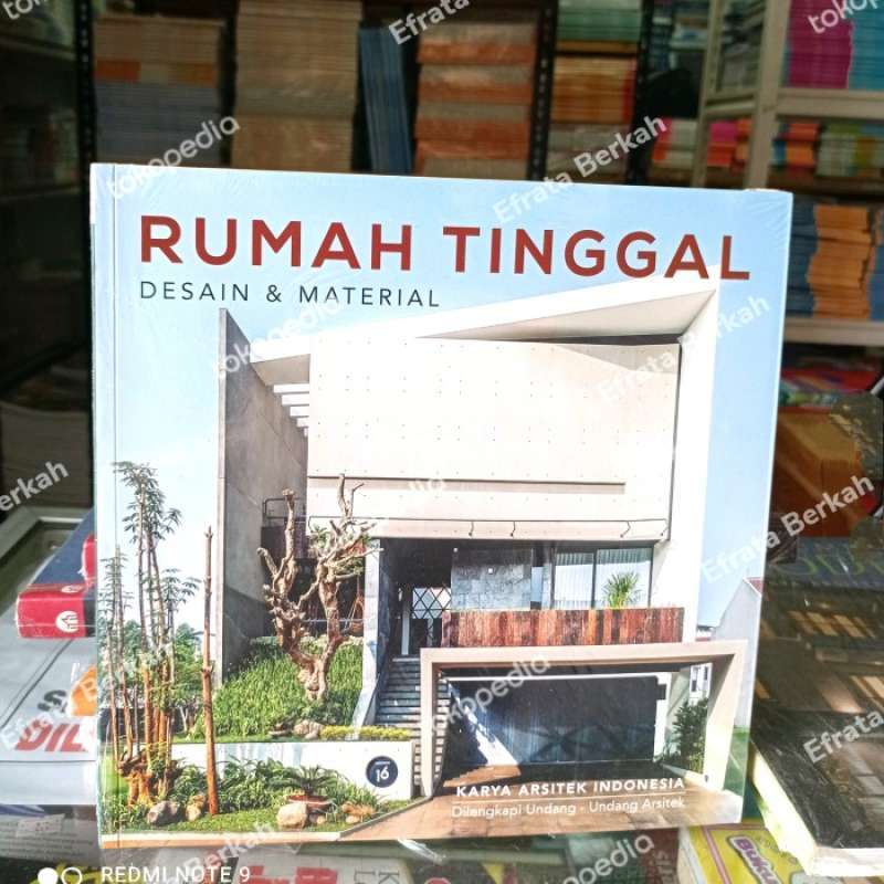Promo buku arsitek rumah tinggal desain dan material karya arsitek ...