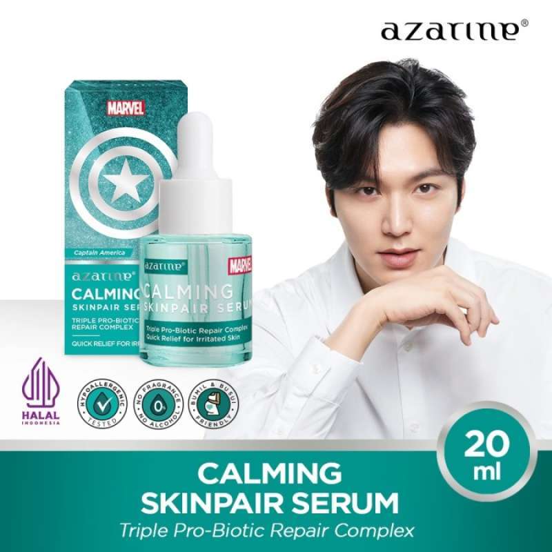 Jual [Azarine x Marvel] Calming Skin Pair Serum 20ml di Seller Beautee ...