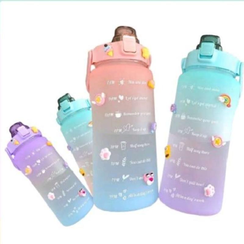 Jual Goto Botelo Botol Motivasi Minum 2 Liter Jumbo Tumblr Air Tanda ...