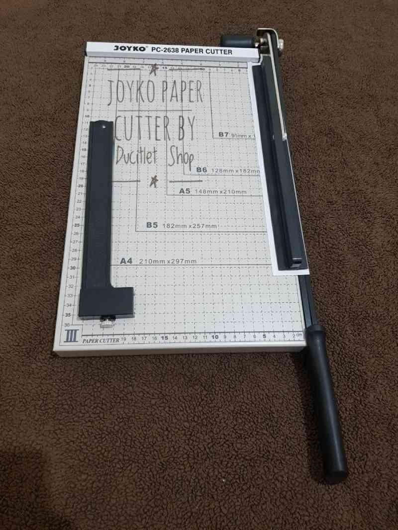 Promo Joyko Paper Cutter/mesin/alat Plat Pemotong Kertas Foto Copy ...
