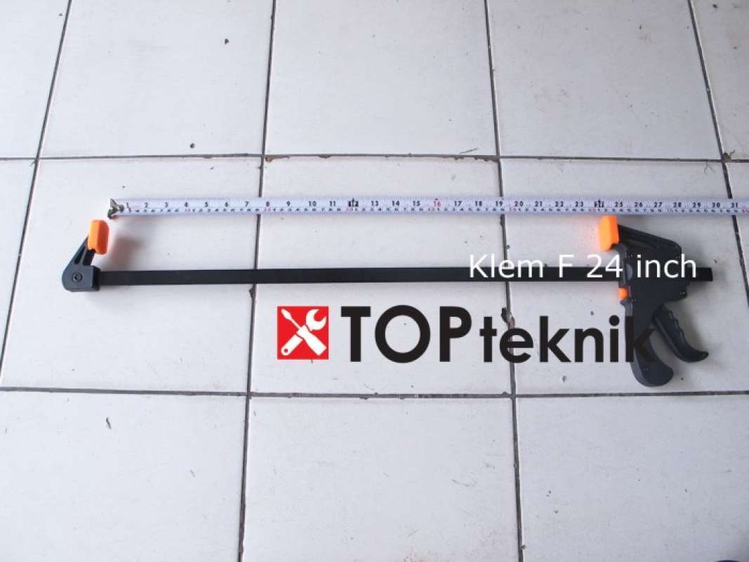 Promo Klem F 24 inch Quick Clamp Release Woodworking F Clamp klem kayu ...