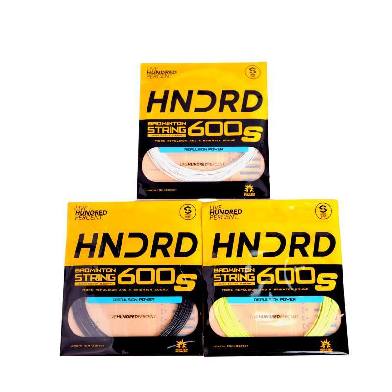Promo Hundred Badminton String 600s Hbaa-2m046 Diskon 47% Di Seller ...