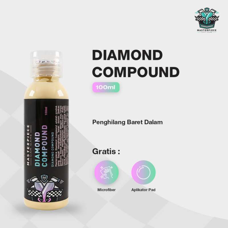 Promo Masterpiece Diamond Compound | Penghilang Baret Dalam pada Cat ...