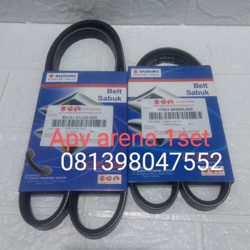 Promo tali kipas / vbelt van bel fan belt APV arena 1set Diskon 23% di Seller Mita OtoShop ...