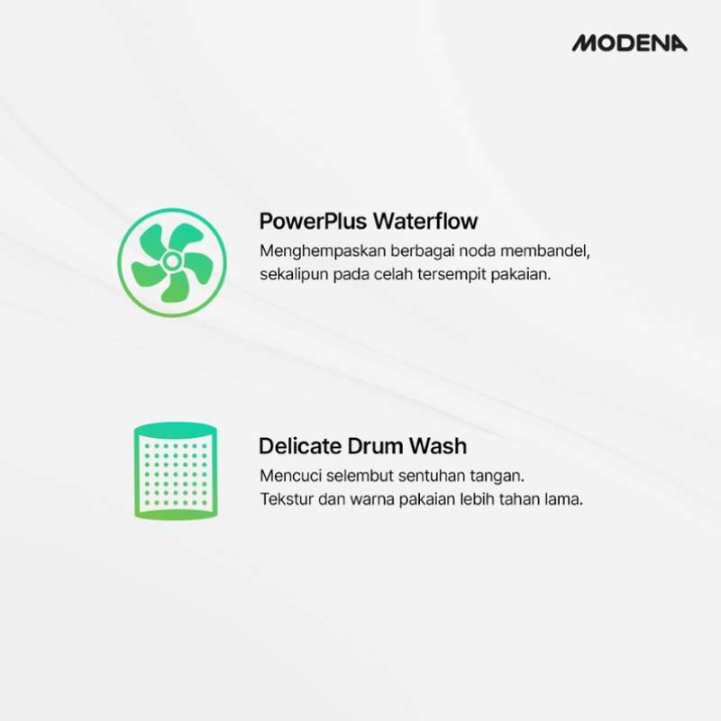 Promo Modena Washing Machine - Wt 0820 Ugwh Diskon 20% Di Seller Modena ...