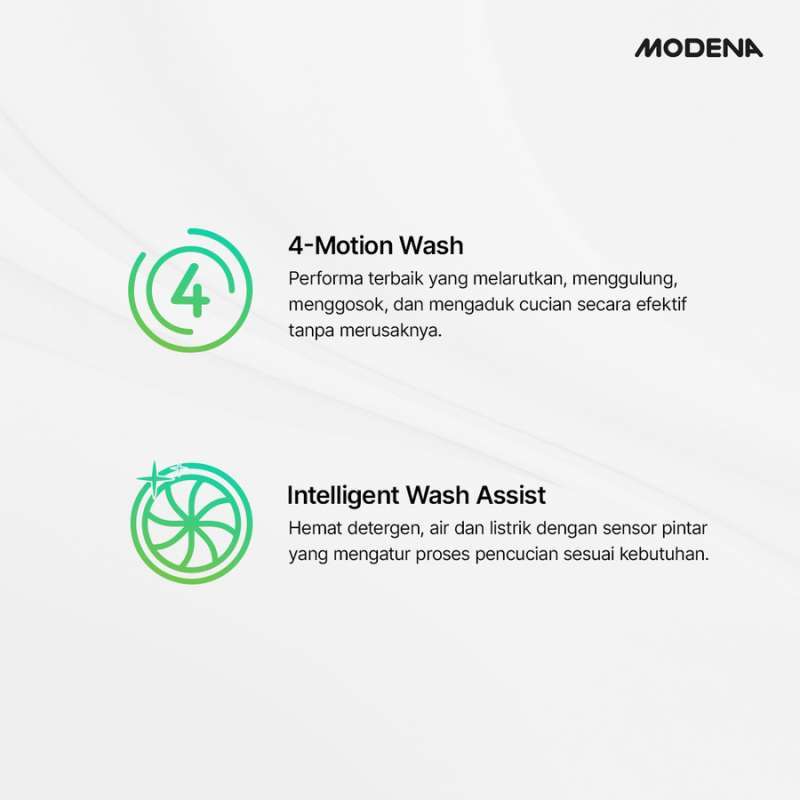Promo Modena Washing Machine - Wt 0820 Ugwh Diskon 20% Di Seller Modena ...