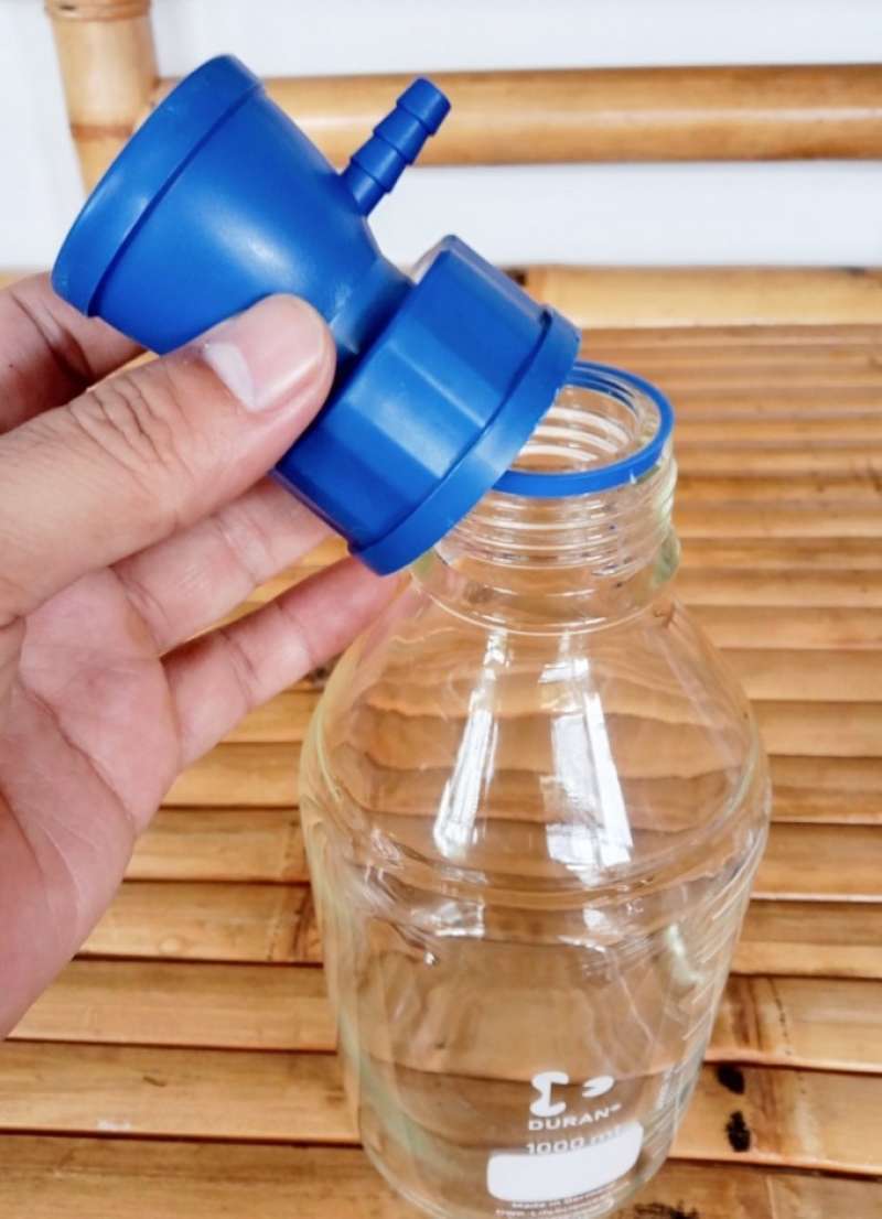 Jual Adapter To Connect Lab Bottle Gl45 Filter Head For Vacuum ...