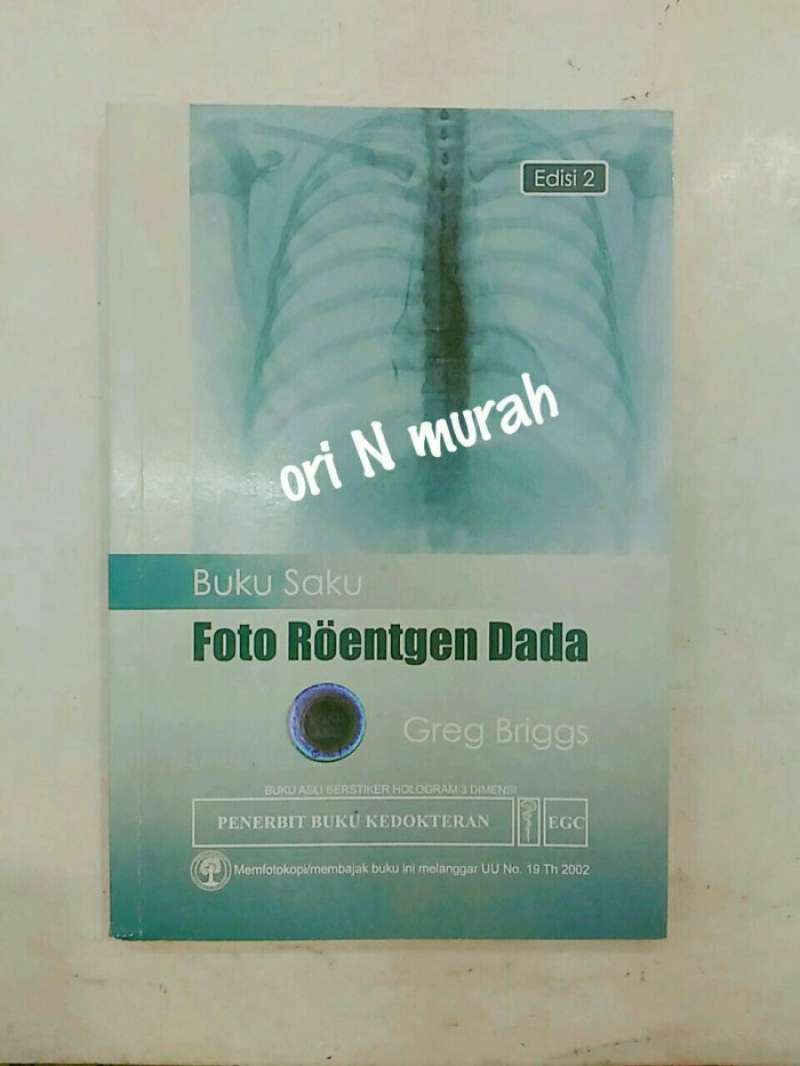 Promo Buku Saku Foto Roentgen Dada Edisi 2 Diskon 23% di Seller Emerald ...