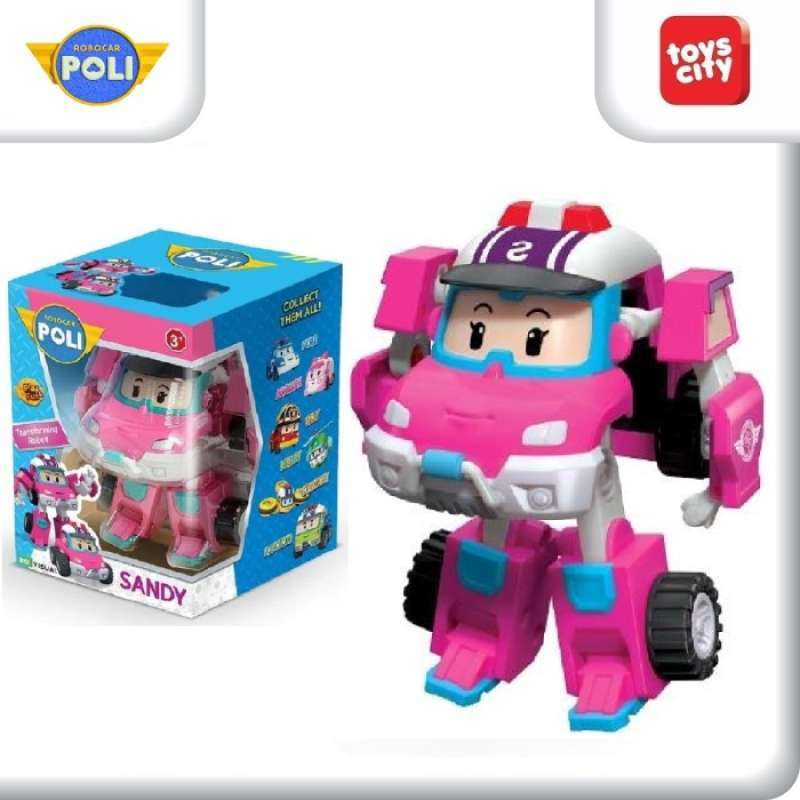 Promo Mainan Robocaroli Transforming Robot Sandy Mrt0657/4 Diskon 20% ...