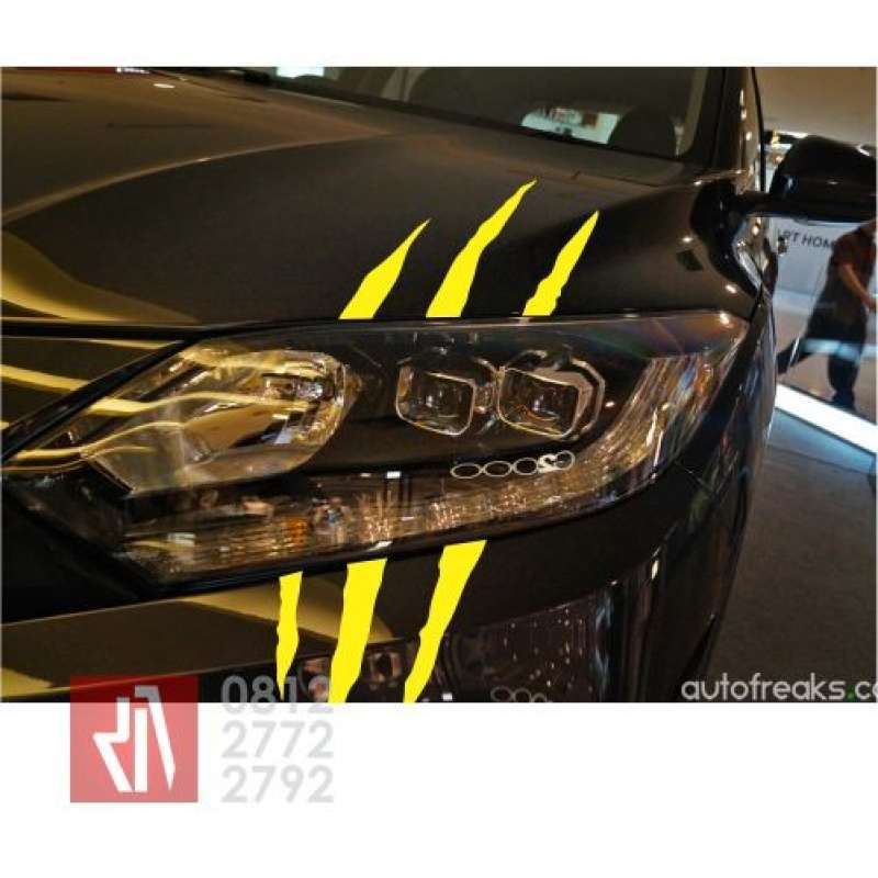 Promo stiker mobil cutting wolverine claw cakar lampu sticker keren -01 ...
