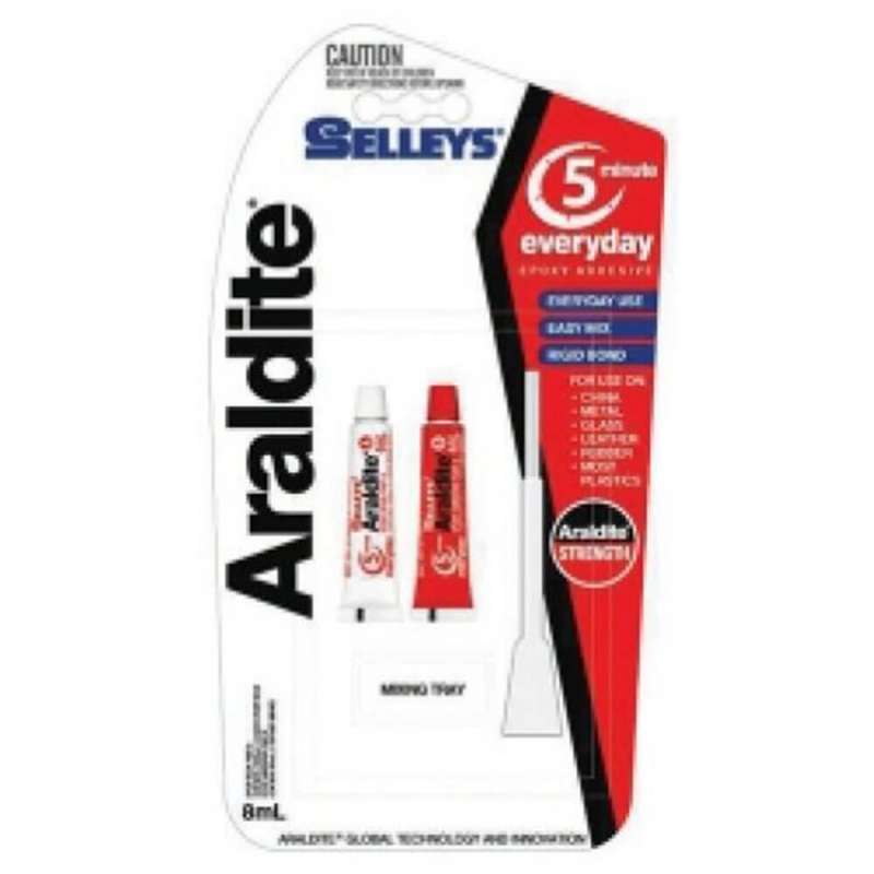 Jual Selleys Araldite 5 Minute Epoxy Adhesive 8mL (Clear) di Seller ...